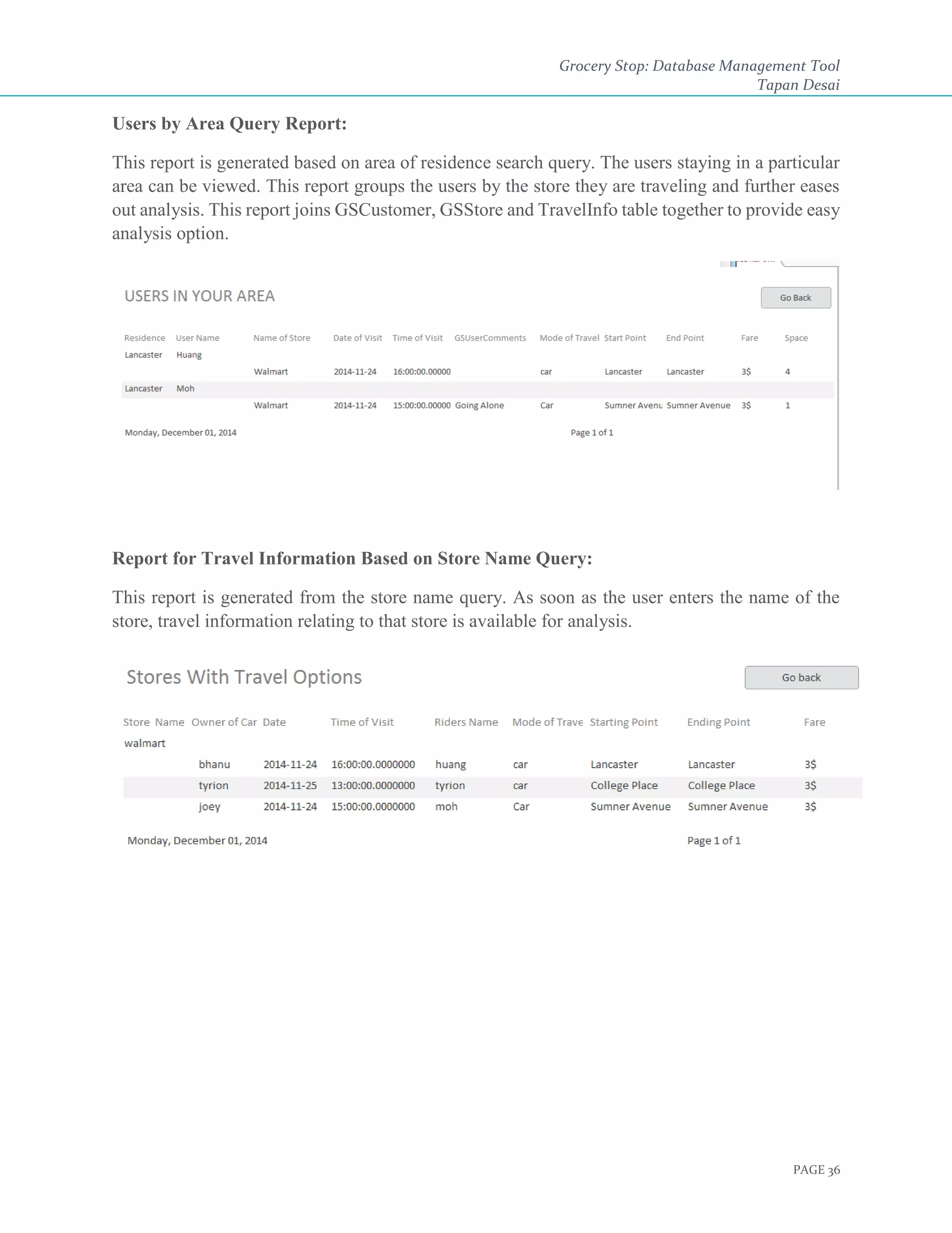 Grocery Station- Database Management System Project | PDF
