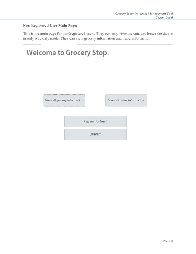Grocery Station- Database Management System Project | PDF