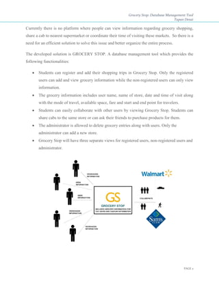 Grocery Station- Database Management System Project | PDF