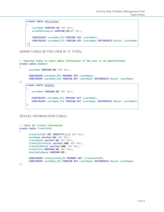 Grocery Station- Database Management System Project | PDF