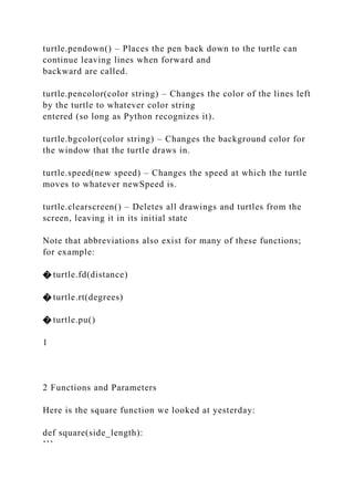 ISTA 130 Lab 21 Turtle ReviewHere are all of the turt.docx