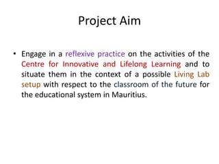 A Model for the Transformation of the Mauritian Classroom based on the ...