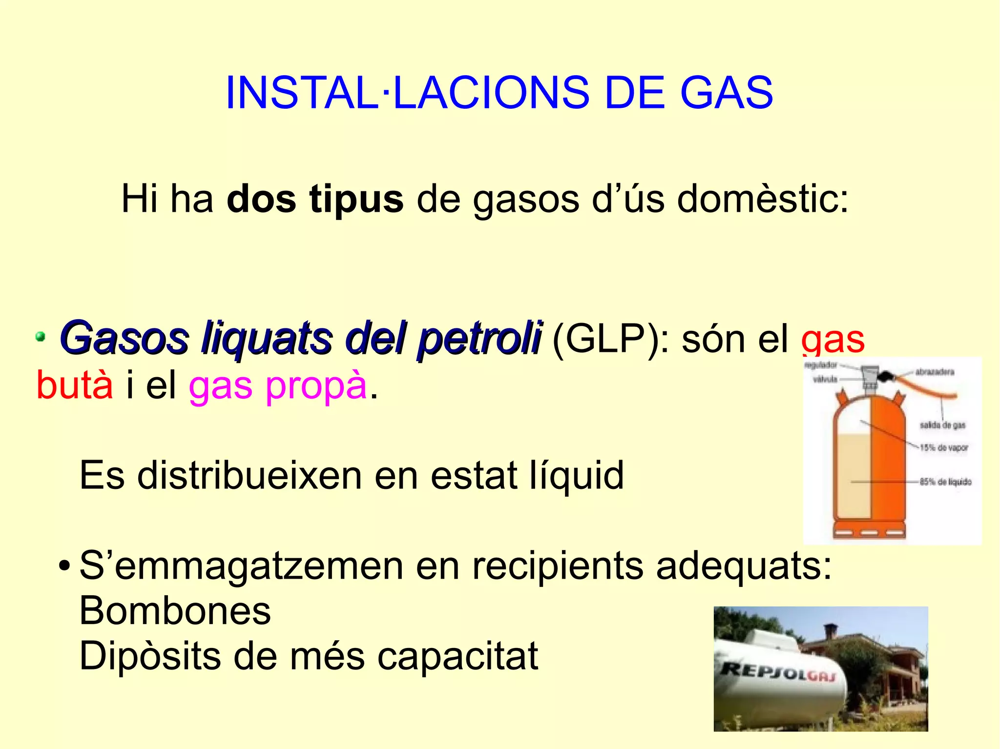 INSTAL·LACIÓ DE GAS | ODP