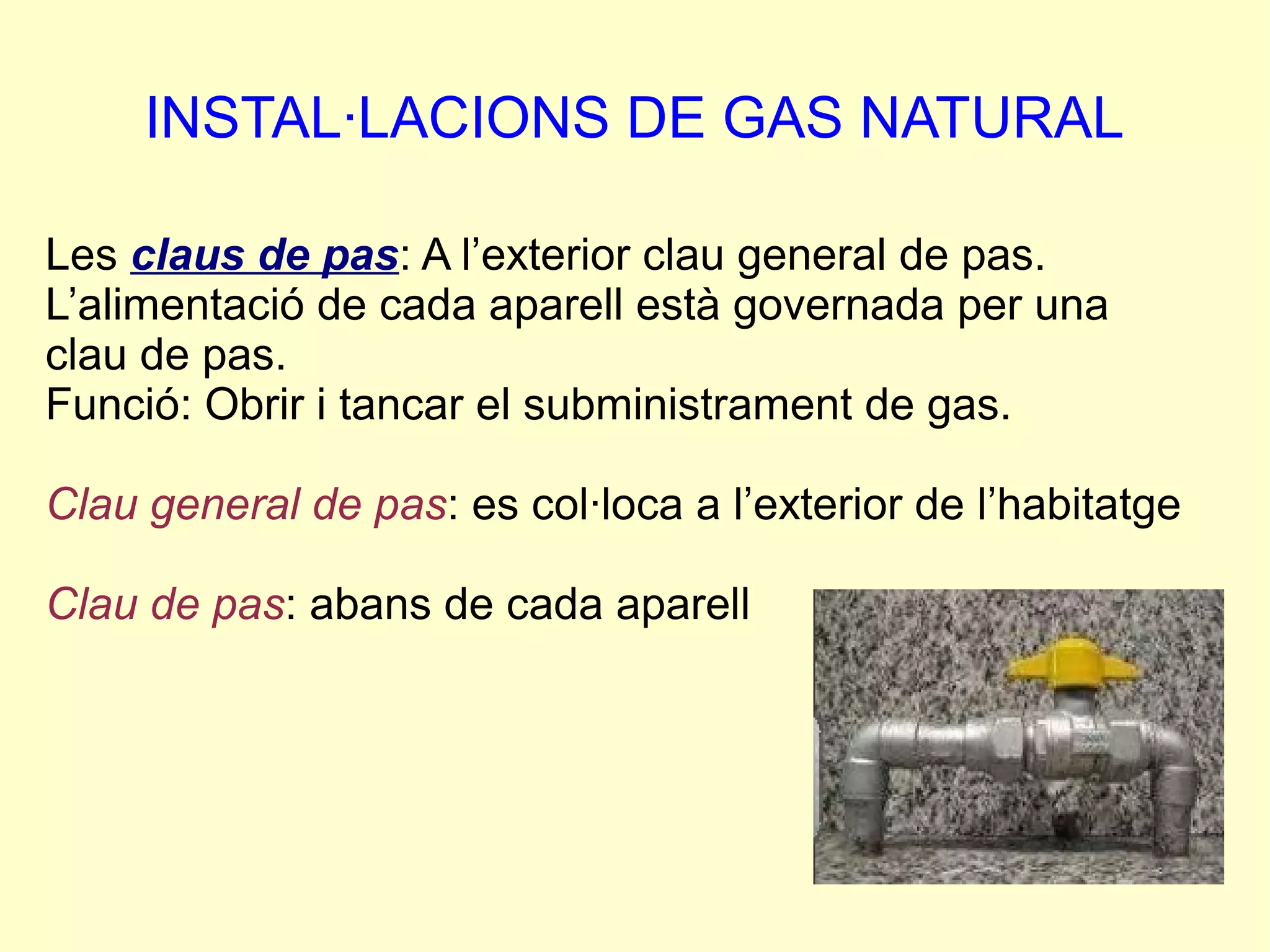 INSTAL·LACIÓ DE GAS | ODP