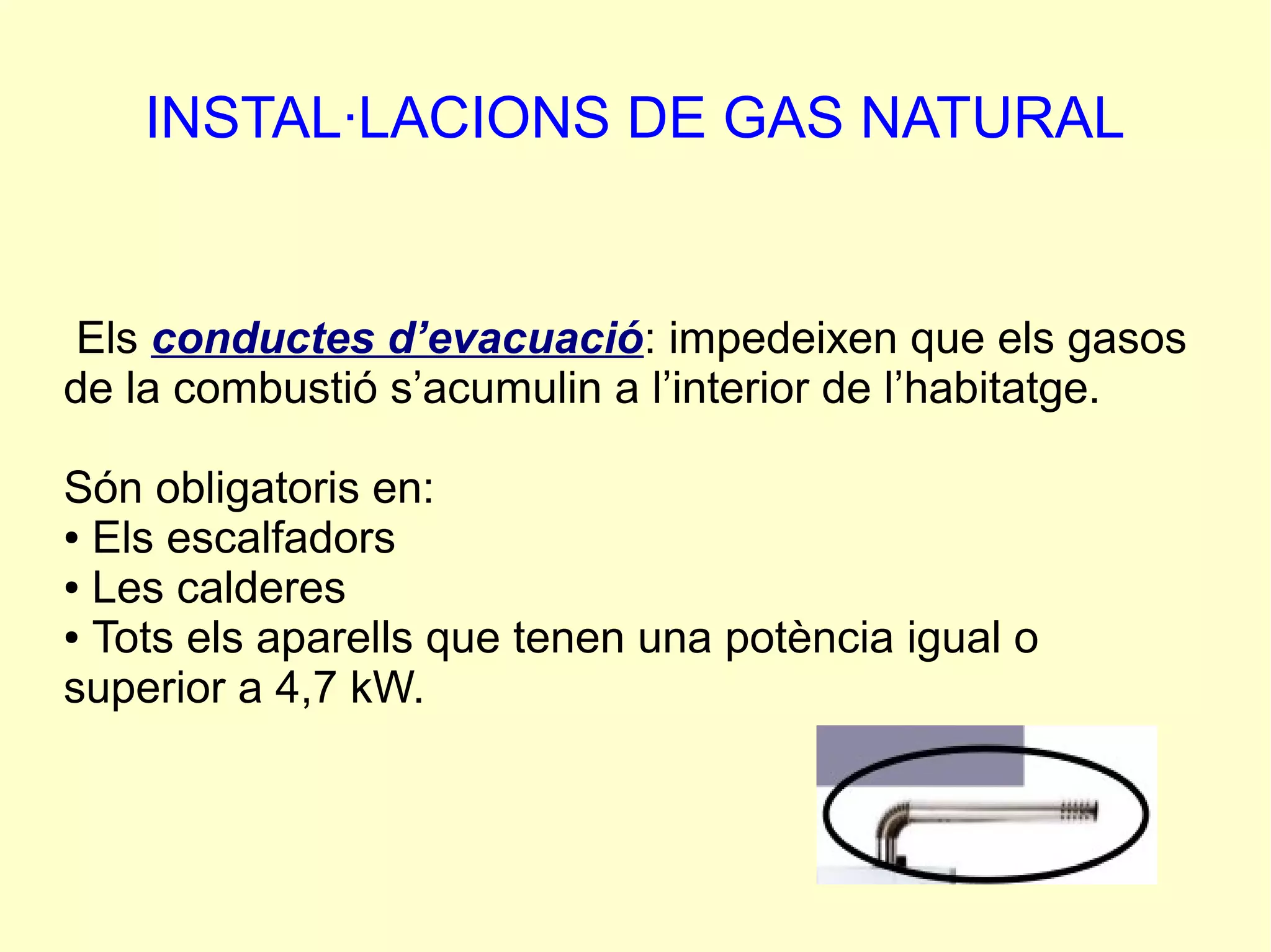 INSTAL·LACIÓ DE GAS | ODP
