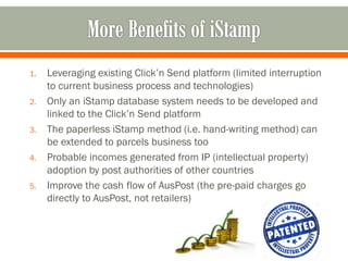 iStamp - the paperless stamp | PPT