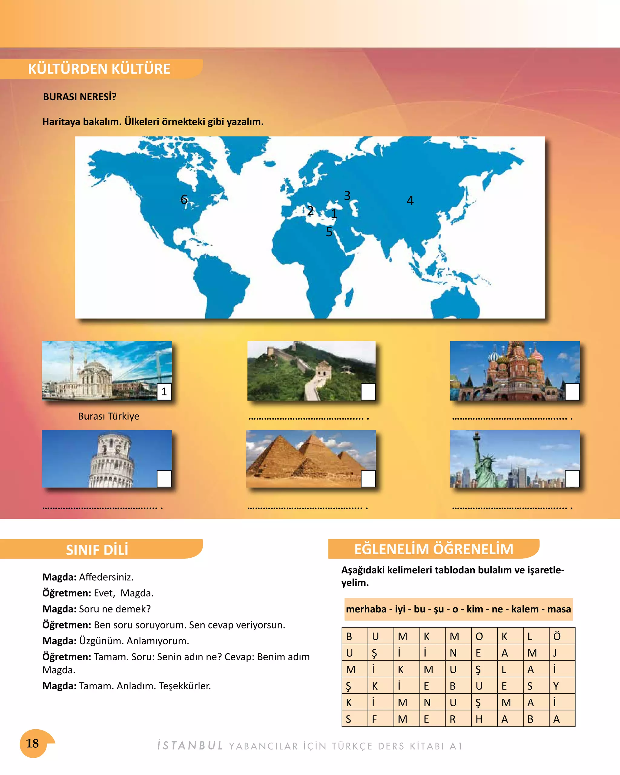 Istanbul A1 Ders Kitabi Arabic | PDF