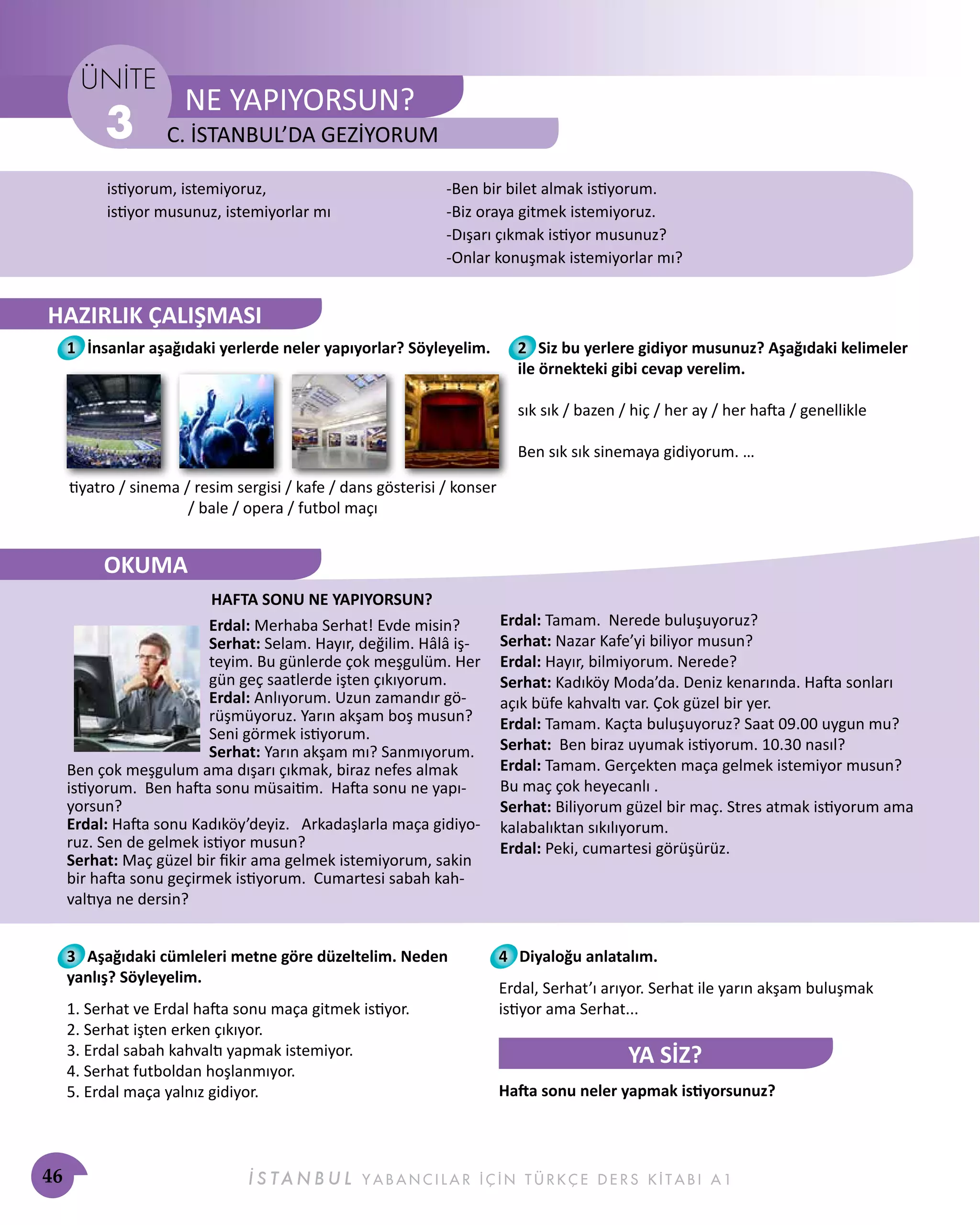 Istanbul A1 Ders Kitabi Arabic | PDF