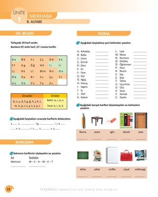Istanbul A1 Ders Kitabi Arabic | PDF