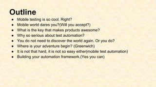 Mobile Testing | PPTX