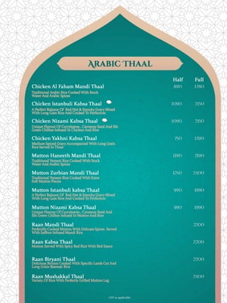 Istanbul Darbar Family Restaurant In Kurla. Menu | PDF | Food & Drink