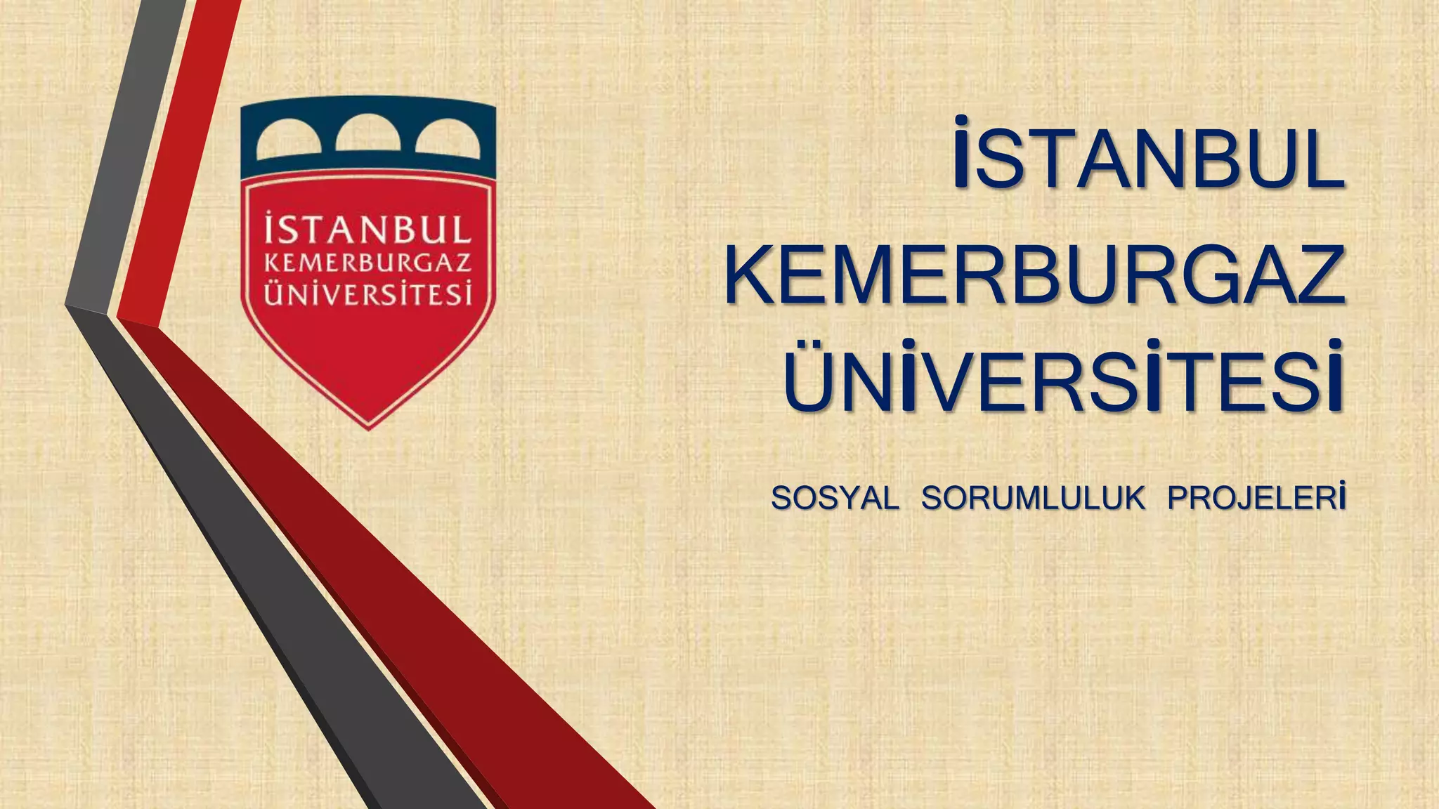 İstanbul Kemerburgaz University Social Responsibility Project | PPTX