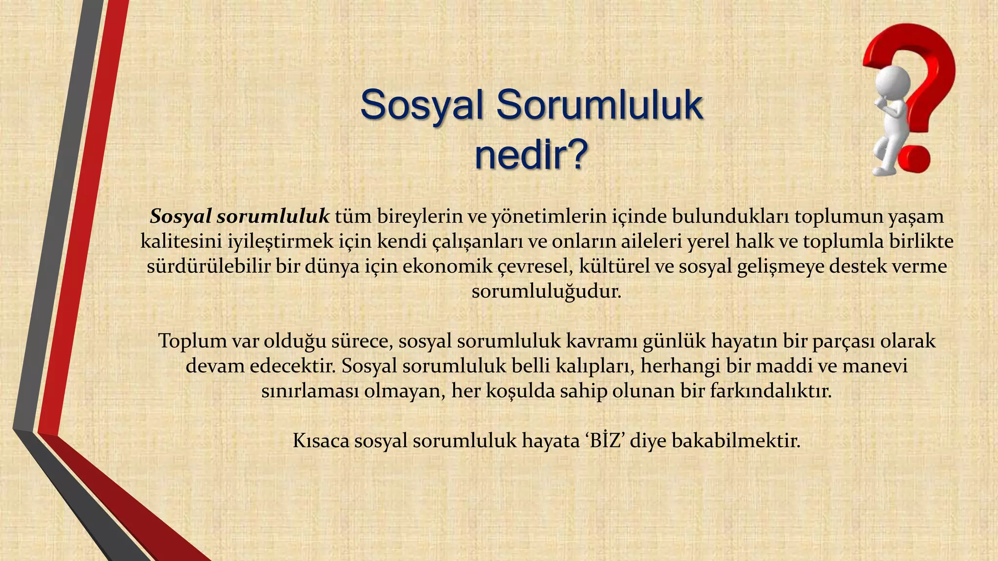 İstanbul Kemerburgaz University Social Responsibility Project | PPTX