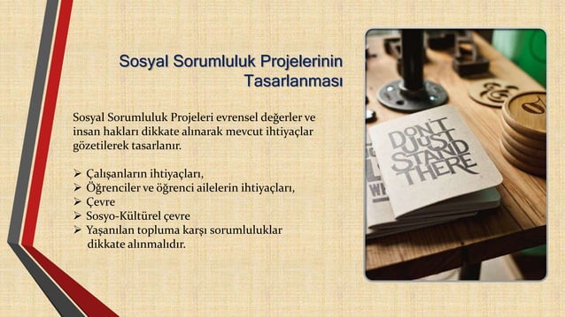 İstanbul Kemerburgaz University Social Responsibility Project | PPTX