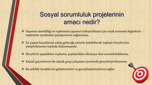 İstanbul Kemerburgaz University Social Responsibility Project | PPTX