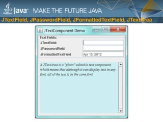 İstanbul Üniversitesi - Swing Application Framework | PPT