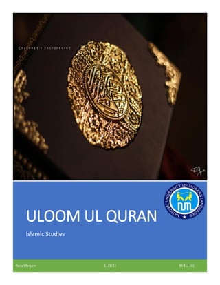 Uloom ul Quran.pdf