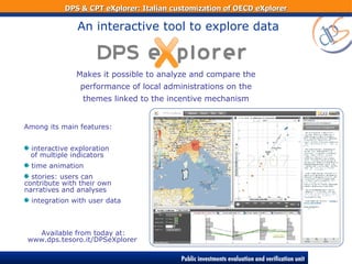 DPS and CPT eXplorer: connecting data & policy | PPT