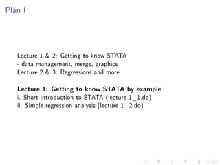 I stata | PPT
