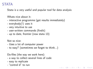 I stata | PPT