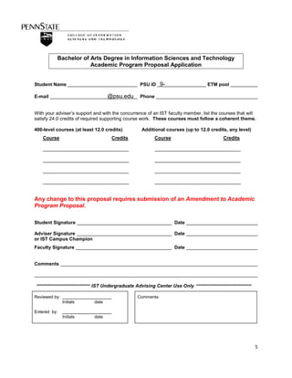 IST BA Student Guide | PDF