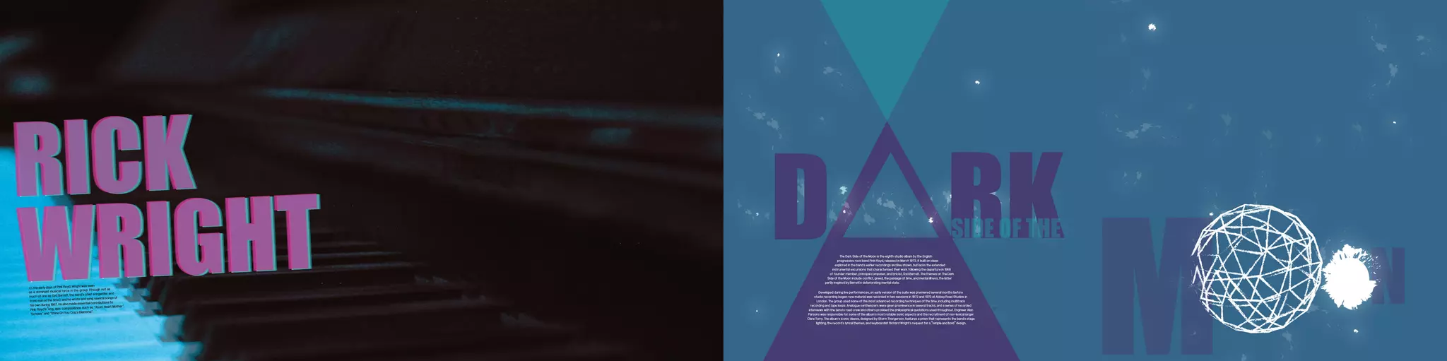 Pink Floyd Typography based book | PDF