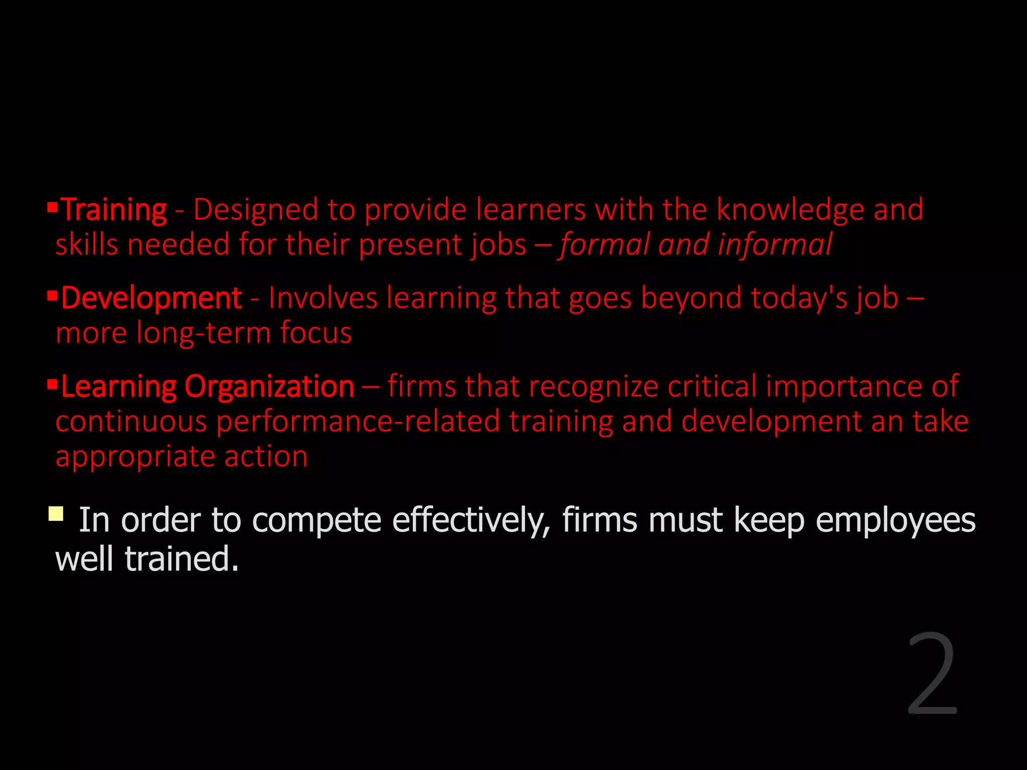 ISTD May 2020 training methods experiential | PPT