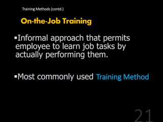 ISTD May 2020 training methods experiential | PPT