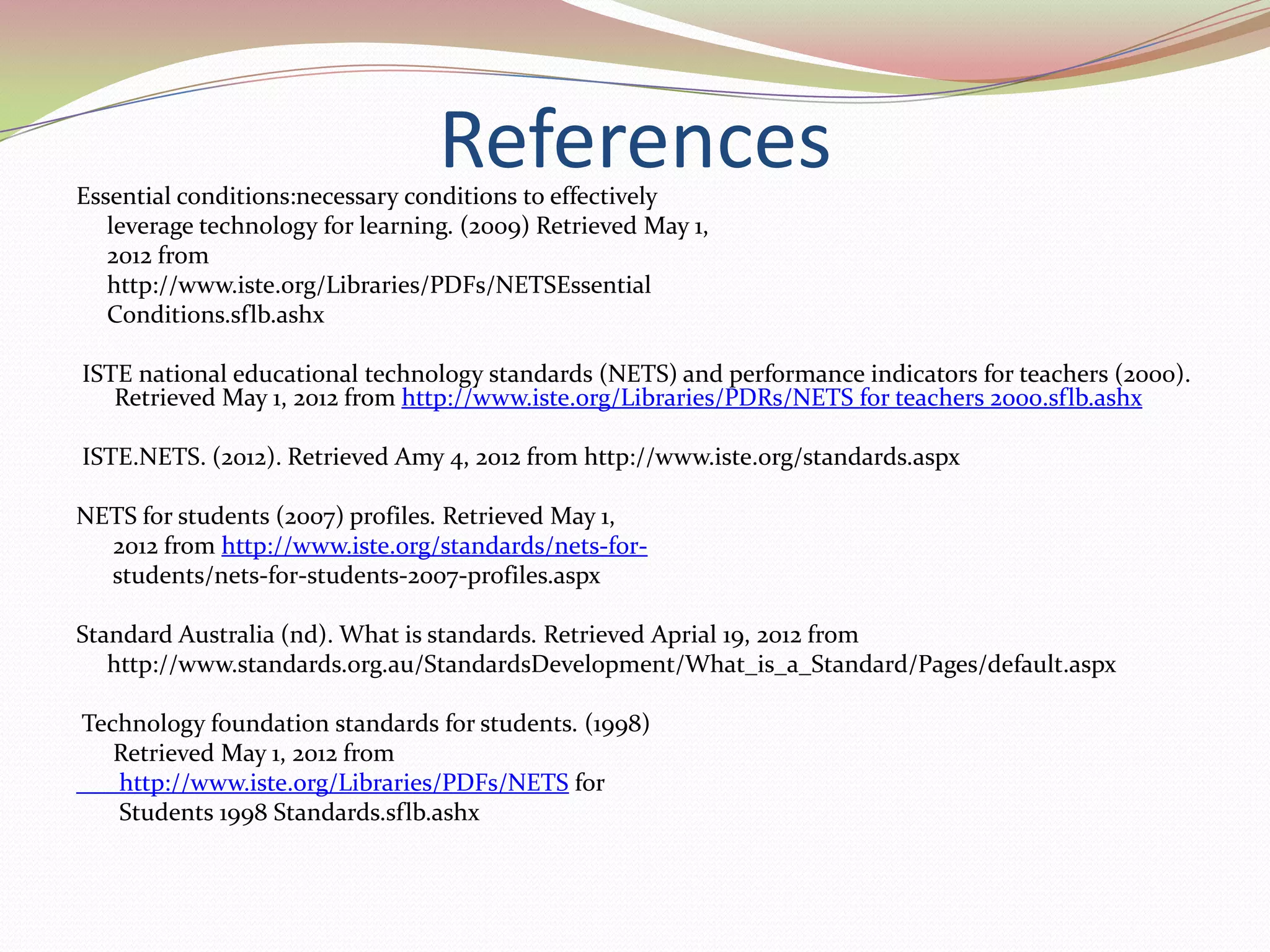 Iste.nets assignment 1 | PPTX