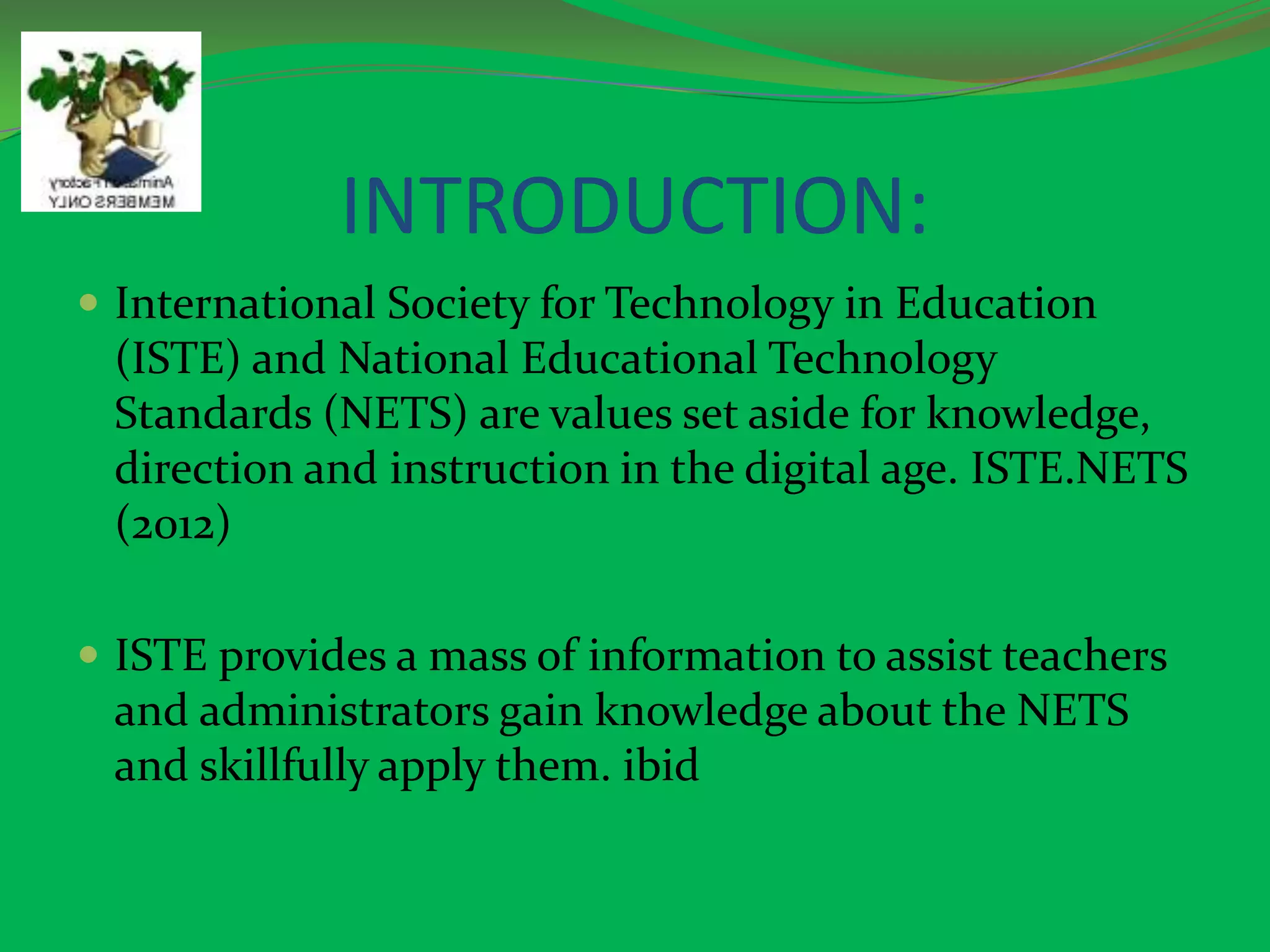 Iste.nets assignment 1 | PPTX
