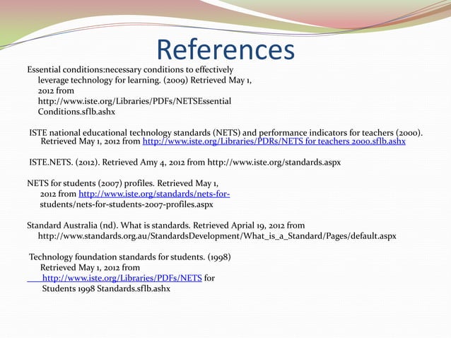 Iste.nets assignment 1 | PPT