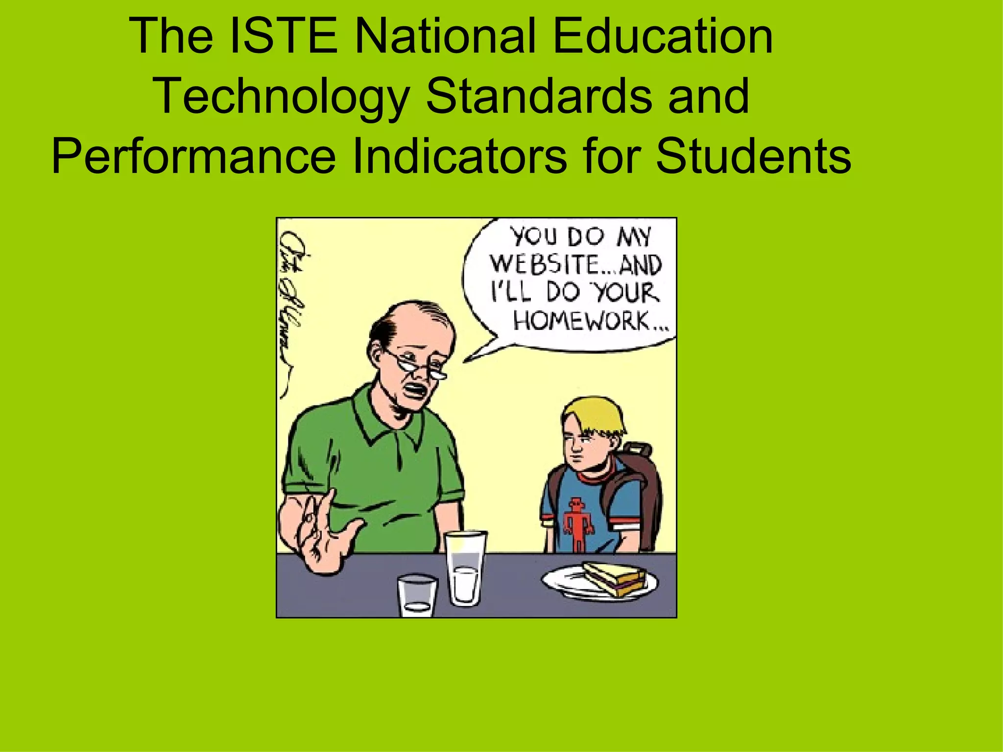 Iste Studentstandards New | PPT