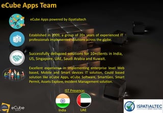 eCube Apps Presentation | PPTX