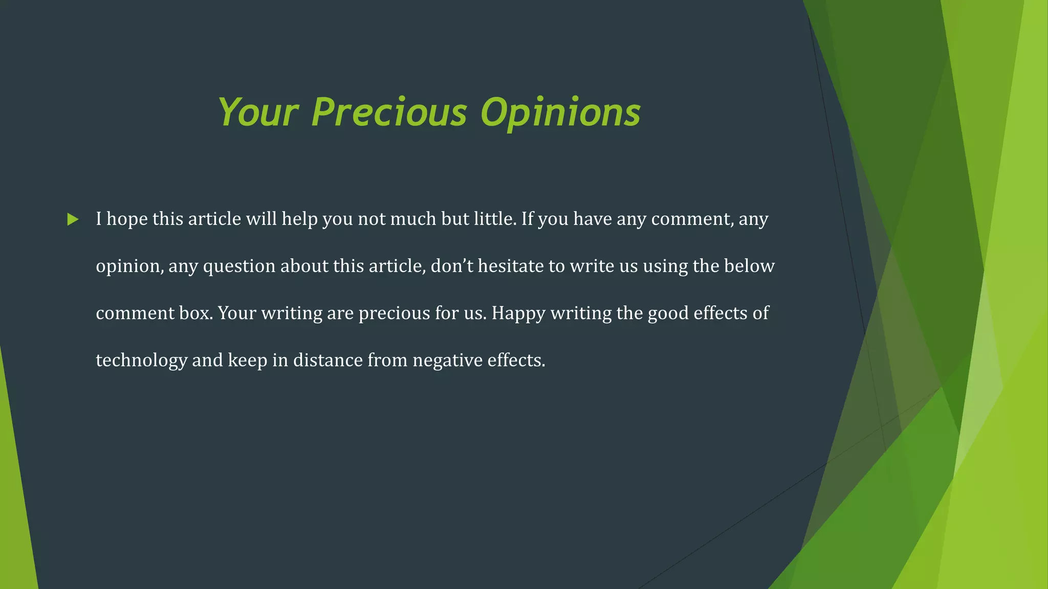 Is technology good or bad negative effects of technology | PPTX