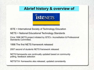 ISTE-NETS & IB ICT Learner Profile, A marriage made in Digital Heaven | PPT