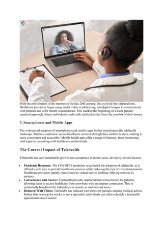 Is Telehealth the Present and Future of Healthcare? | PDF