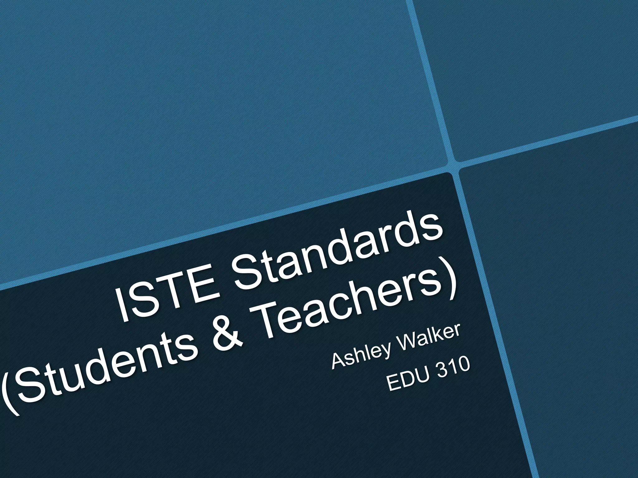 Iste standards | PPTX