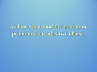 Is that an adjective clause game - 7 t | PPTX