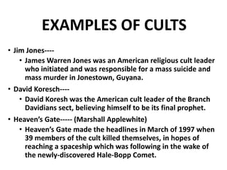 Is the church of christ a cult | PPTX