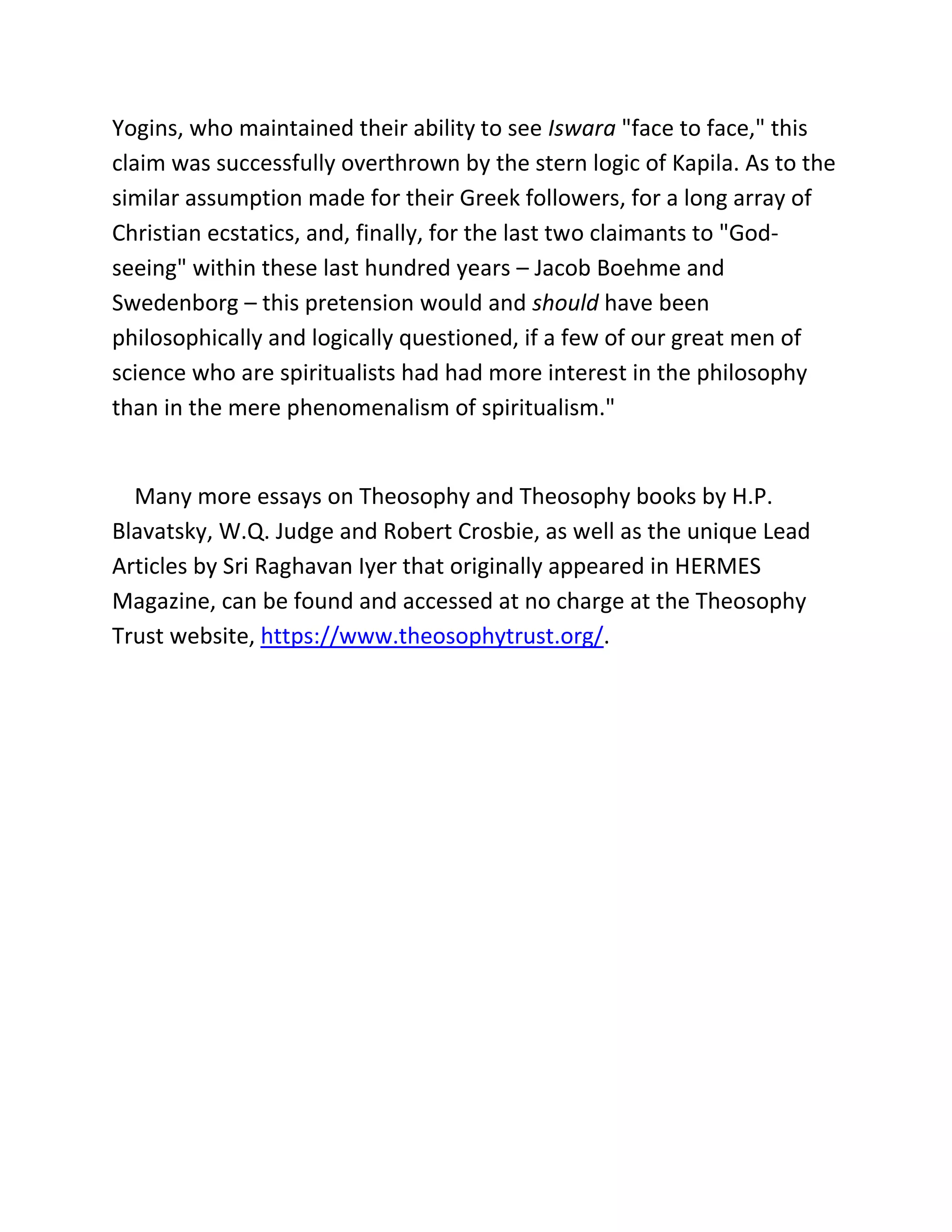 IS THEOSOPHY GOD-KNOWLEDGE? | PDF