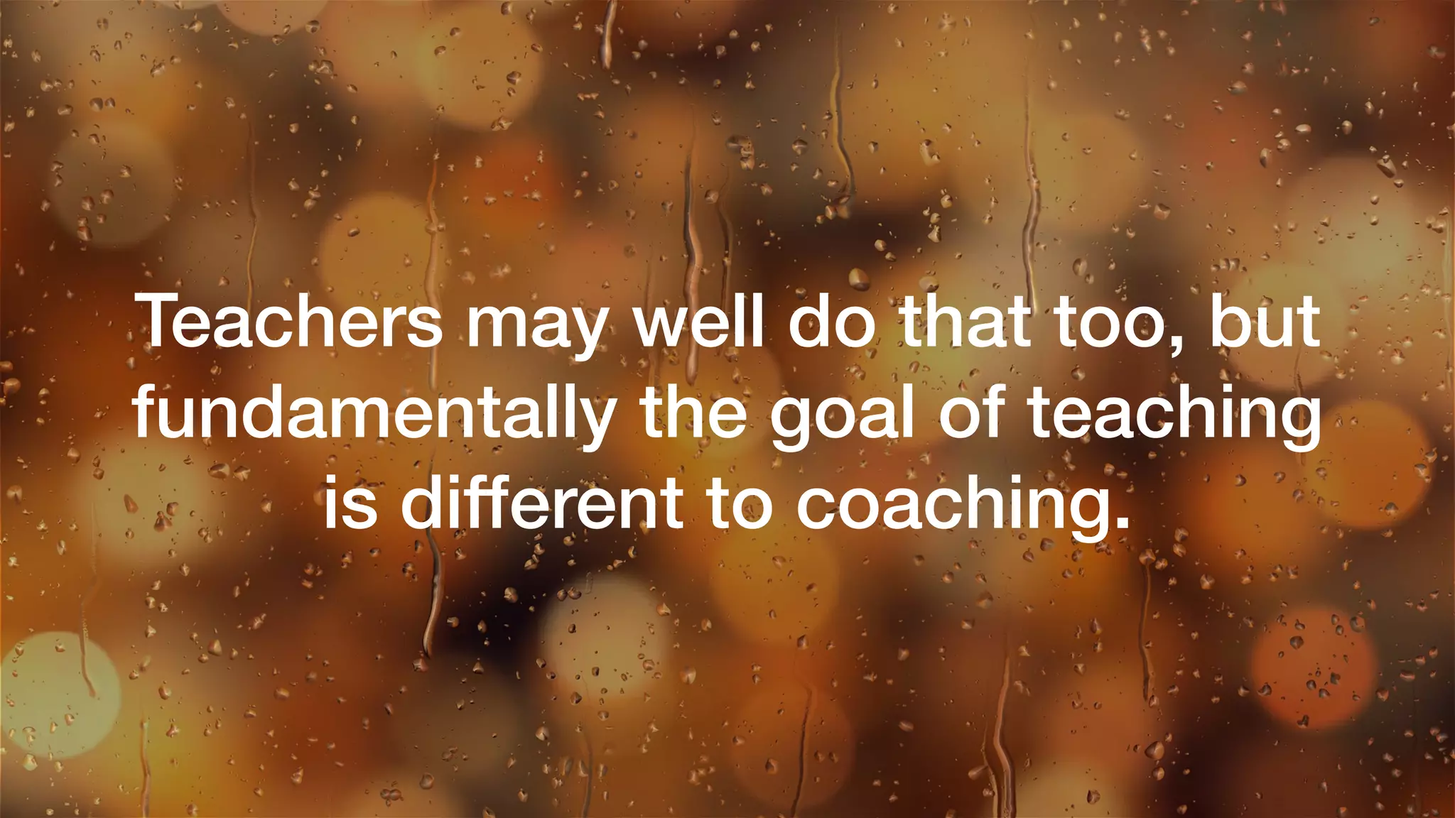 Is there a difference between coaching and teaching? | PDF