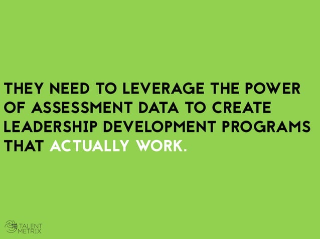 Effective Leadership Assessment & Development | PDF