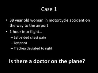 Is There A Doctor On The Plane? Dealing With In-Flight Medical ...
