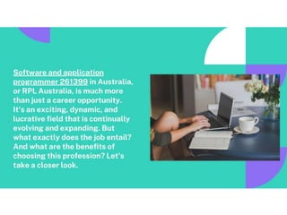 Is There Any Reason to Become A Software and Application Programmer ...