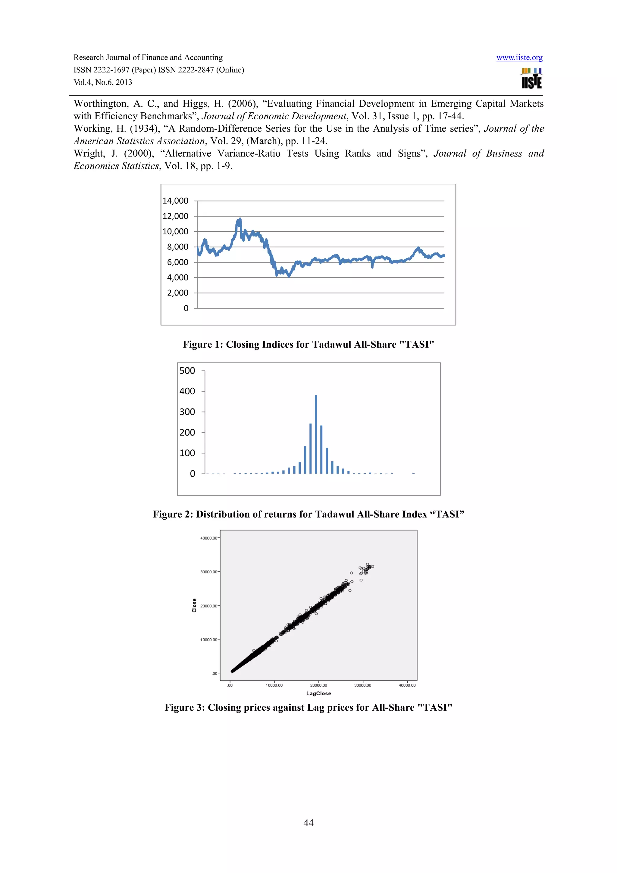 Is the saudi stock market efficient | PDF