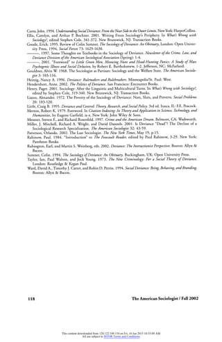 Is the sociology_of_deviance_still_relev | PDF | Undergraduate ...