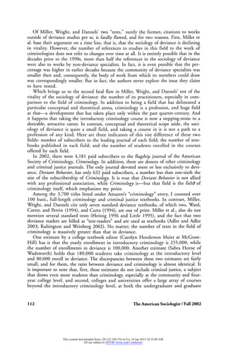 Is the sociology_of_deviance_still_relev | PDF | Undergraduate ...