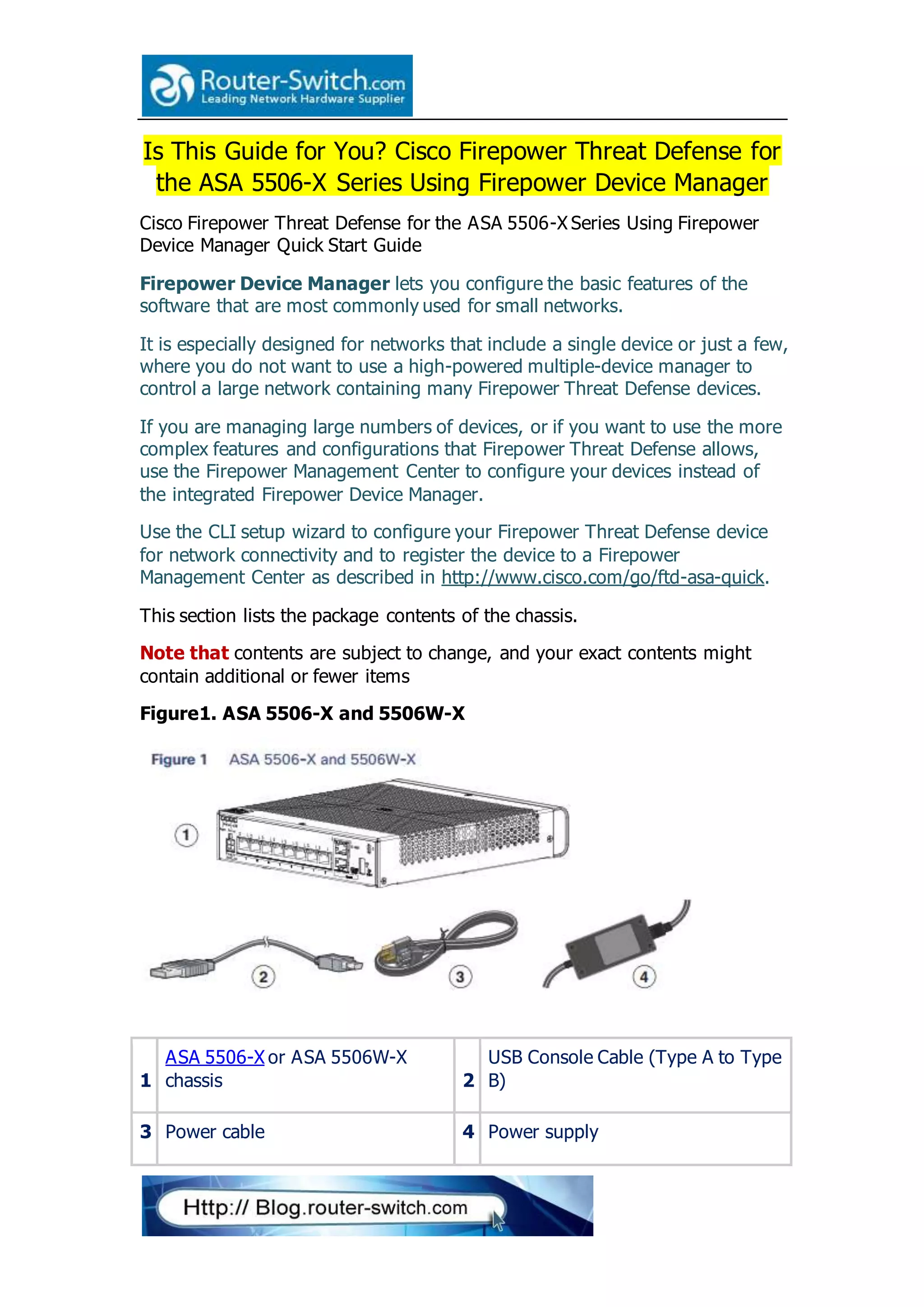Is This Guide For You Cisco Firepower Threat Defense For The Asa 5506 X Series Pdf