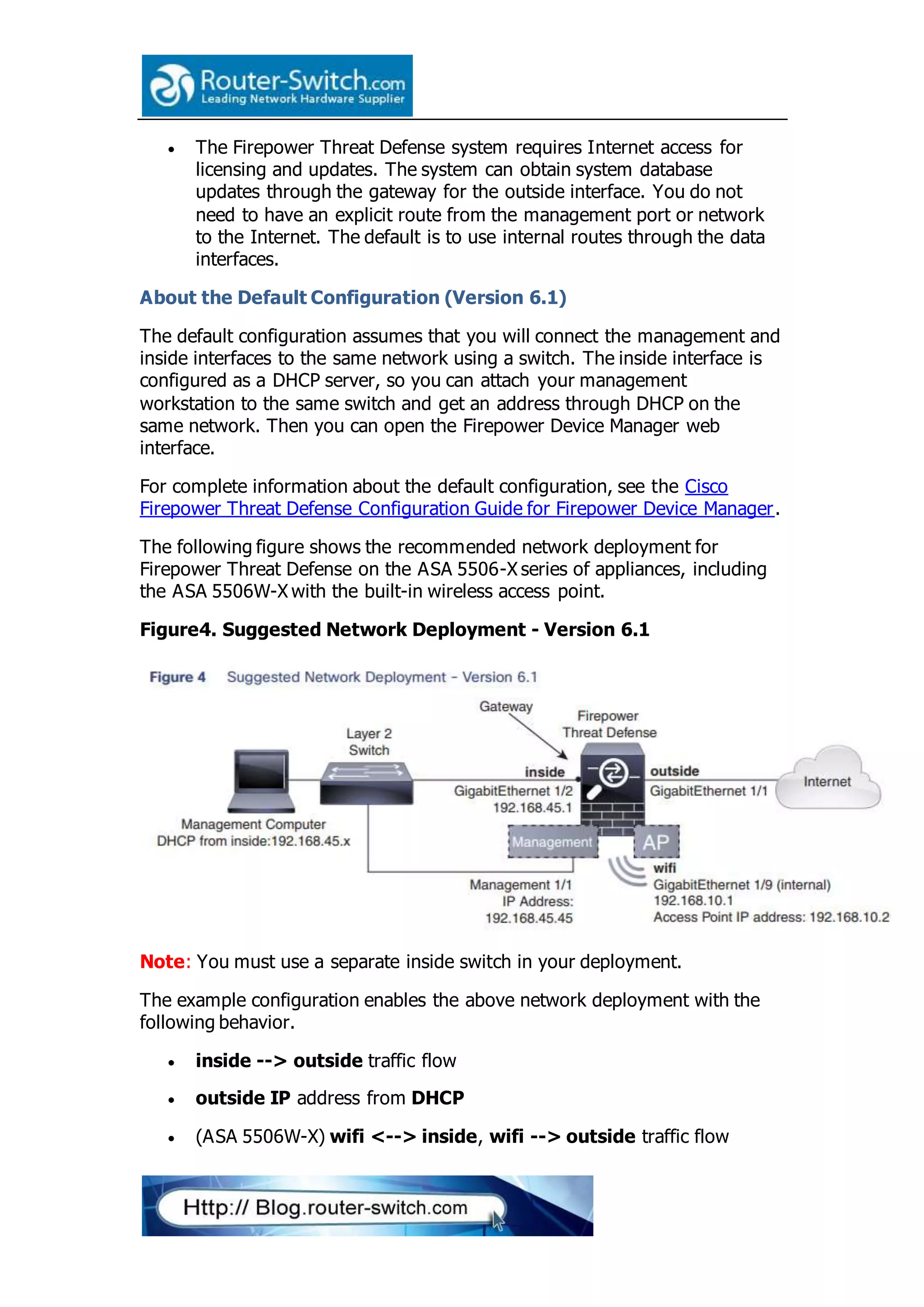 Is this guide for you cisco firepower threat defense for the asa 5506-x series | PDF