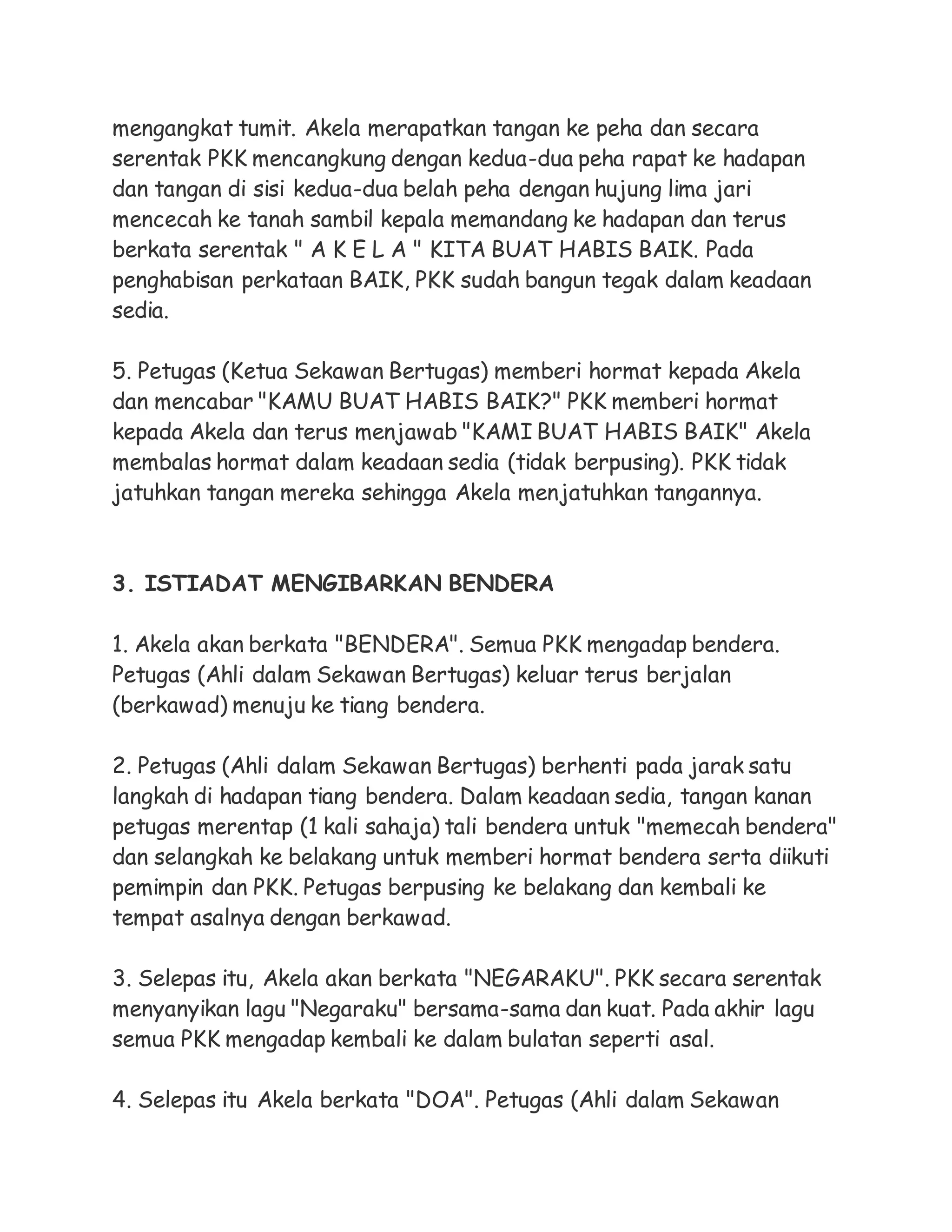 Istiadat laung agong | DOCX